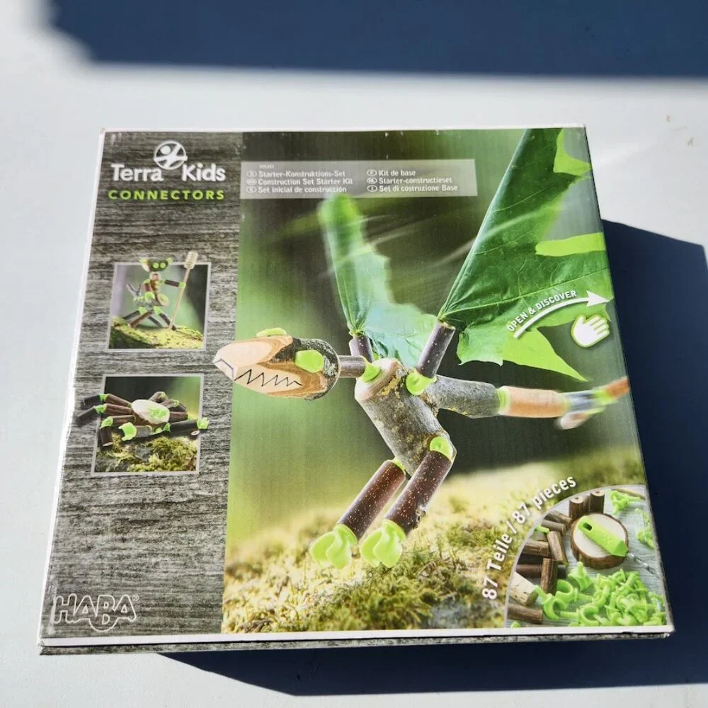 Haba | Toys | Haba Terra Kids Connectors Backyard Nature Craft Kit Stem ...